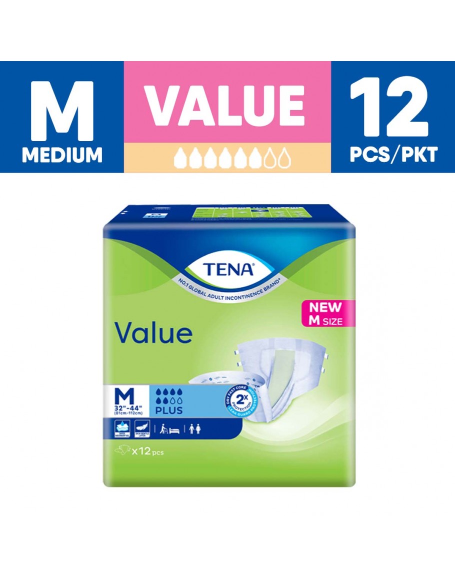 TENA Value Unisex Adult Diapers